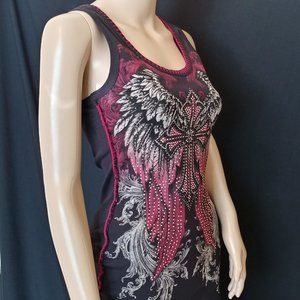 Vocal | Tops | Nwt Womens Vocal Tank Wcrosswingsbling | Poshmark